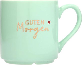 Depesche 0013594-025 Lieblingsbecher Motiv Nr. 25, Henkeltasse mit Spruch, 300 ml, aus Porzellan, teilweise mit Goldfolie und Innendruck