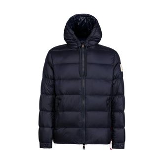 Afterlabel Homme, Vestes, Bleu, Taille: XL Doudoune en nylon brillant Verbier