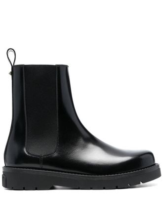 Valentino Garavani Klassische Chelsea-Boots - Schwarz