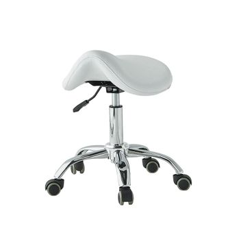 Generic Sattelhocker, ergonomischer Sattelstuhl, 440 Pfund Tragkraft, geeignet for Studios und Labore(Color-3)