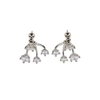 Panconesi Constellation Cluster earrings Woman One Size