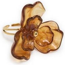 Au Printemps Paris Bague &agrave; fleur