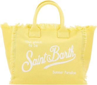 MC2 Saint Barth Femme, Sacs, Jaune, Taille: ONE Size Vanity Shoulder Bag