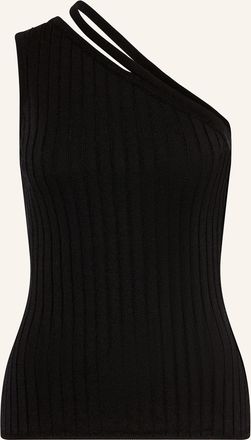 HUGO BOSS Hugo Stricktop Sepinto Mit Cut-Out schwarz