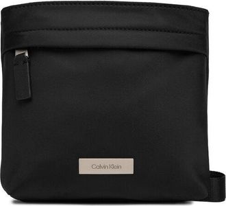 Calvin Klein Umh&auml;ngetasche Sleek Slim Flatpack LV04D3234G Schwarz