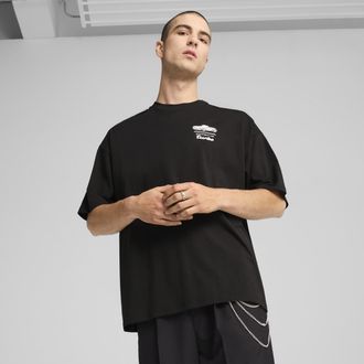 Puma Porsche Legacy Graphic T-Shirt 1 Herren, Kleidung, Schwarz, M
