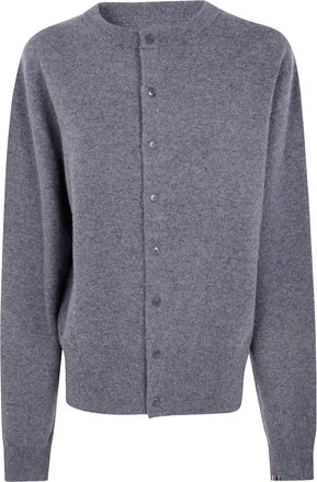 Extreme Cashmere Geknöpfter Cardigan - Grau