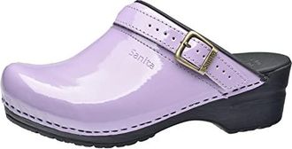 Sanita Freya | Sabots Ouvert | Produit Original Fabriqué à la Main pour Femme | Assise Plantaire de Forme Anatomique avec Mousse Souple | Bride de Talon régl