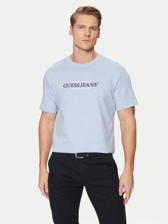 Guess T-Shirt M4YI42 K8FQ4 Blau Regular Fit