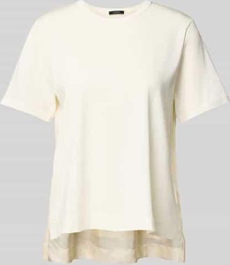 Joseph T-Shirt mit geripptem Rundhalsausschnitt