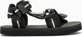 Palm Angels Black x Suicoke nylon sandals