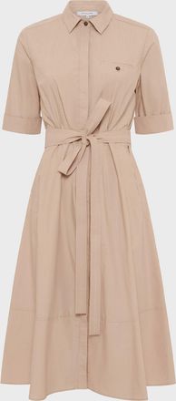 Gerard Darel Robe chemise en coton - RANA - Camel