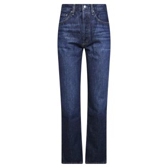A Gold E Femme, Jeans, Bleu, Taille: W28 Jeans droits