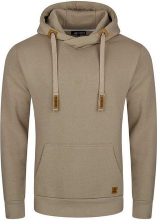 Riverso Kapuzenpullover Herren Hoodie RIVNiklas Regular Fit Longsleeve Sweatshirt mit Cross-Over-Kragen und Kängurutasche