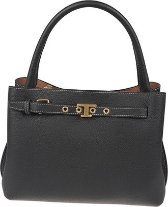 Tod's Femme, Sacs, Noir, Taille: ONE Size T Timeless Mini Handbag
