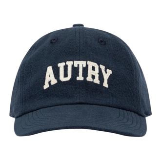 Autry College Logo Baseball Cap - - Accessories - Herren - Blau - ONE SIZE