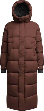 JACK1T Jacke Black Star Extra Long Puffer Matt