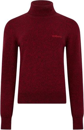 Iceberg Rollkragenpullover - - Knitwear - Damen - Rot - S