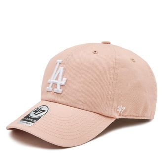 47 Brand Cap 47 Brand Mlb Los Angeles Dodgers 47 Clean Up W/No Loop Label B-NLRGW12GWS-DV Orange