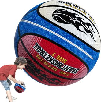 Generic Leises Basketball-Dribbling - Schaumstoff-Basketball f&uuml;r den Innenbereich, Gr&ouml;&szlig;e 7, leiser &Uuml;bungsball f&uuml;r Sporttraining, ger&auml;uschreduzierender Sprungb