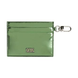 GCDS Comma Spiegel Kartenetui - - Accessories - Damen - Gr&uuml;n - ONE SIZE
