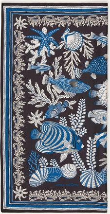 Inou&iuml; Editions Inoui Editions Seidentuch Bandana schwarz