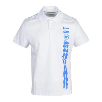 Dirk Bikkembergs Homme, Tops, Blanc, Taille: M T-shirt en coton