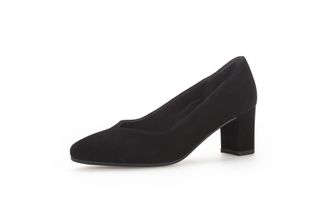 Gabor Damen Klassische Pumps, Frauen Absatzschuhe,Leichte Mehrweite (G),hochhackige Schuhe,stoeckelschuhe,Ausgehschuhe,schwarz,42.5 EU / 8.5 UK
