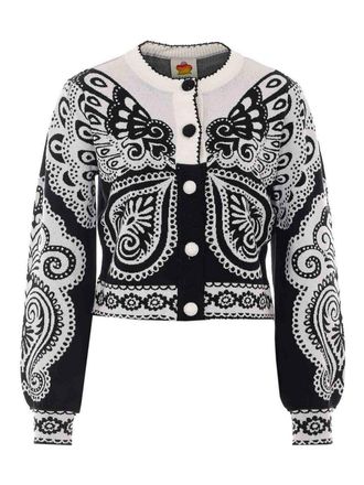 Farm Rio Cardigan - Noir