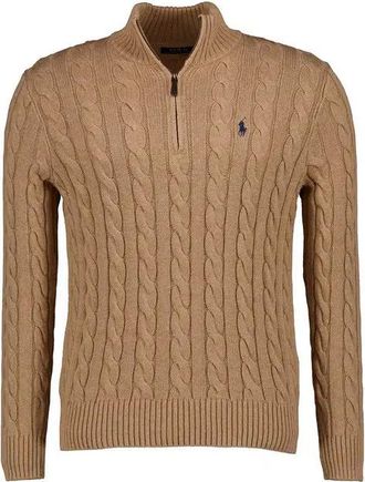 Polo Ralph Lauren Herren Troyer beige unifarben