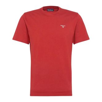Barbour Homme, Tops, Rouge, Taille: 2XL T-Shirt de Sport Essentiel