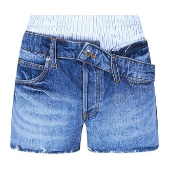 Alexander Wang Damen, Shorts, Blau, W26Gr&ouml;&szlig;e