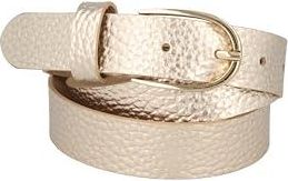 MGM Metallicledergürtel Mia Ceinture, Or, 95 cm Femmes