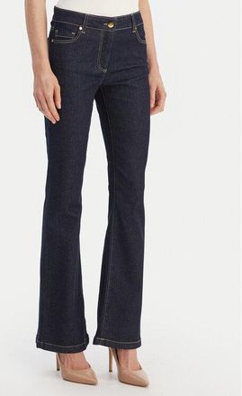 Luisa Spagnoli Jeans Aggettivo 542845 Dunkelblau Flare Fit