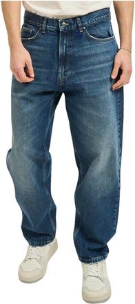 HUGO BOSS Homme, Jeans, Bleu, Taille: W34 Jean en denim coupe d&eacute;contract&eacute;e