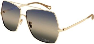 Chlo&eacute; Femme, Accessoires, Jaune, Taille: ONE Size Lunettes de soleil