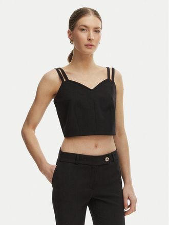 Rinascimento Rinascimento Top CFC0127891003 Schwarz Slim Fit