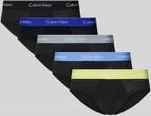 Calvin Klein Underwear Slip aus Baumwoll-Mix im 5er-Pack