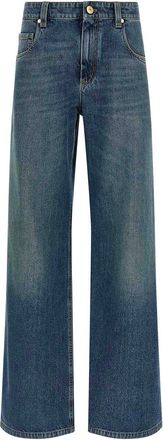 Brunello Cucinelli Jean Droit - Bleu