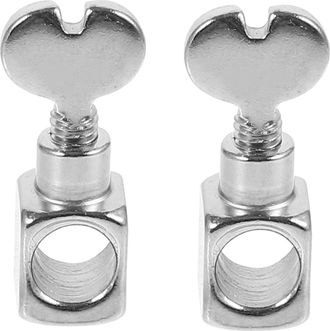 Supvox 2 St&uuml;ck Metall N&auml;hmaschinen Nadelklemmen f&uuml;r Haushaltsn&auml;hmaschinen Langlebige Nadelclips mit Pr&auml;ziser Fixierung N&auml;hmaschinenzubeh&ouml;r f&uuml;r Unterbrechungs