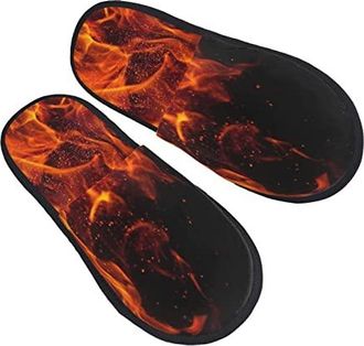 Generic Pantoufles De Maison Flamme Simple Et Froide Portative Pantoufles DH&ocirc;tel Chaud Chaussons DInt&eacute;rieur Pour Femmes Int&eacute;rieur Homme M