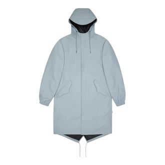 Rains Fishtail Parka W3 - - Coats - Damen - Blau - L
