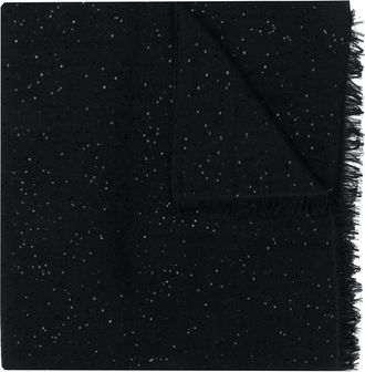 Brunello Cucinelli Schal mit Pailletten - - Accessories - Damen - Schwarzk - ONE SIZE