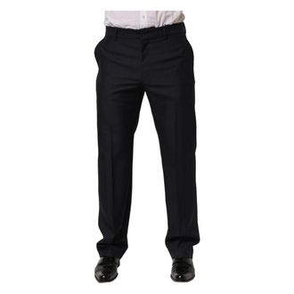 Dolce & Gabbana Anzughose mit schmal zulaufendem Bein - - Trousers - Herren - Schwarzk - M