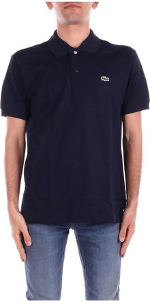 Lacoste Homme, Tops, Bleu, Taille: 2XL Polo avec logo sur le devant
