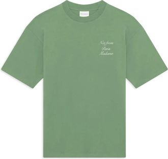 Dr&ocirc;le de Monsieur Homme, Tops, Vert, Taille: XL Le T-Shirt Slogan