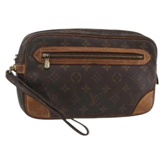 Louis Vuitton Pre-owned Vintage Monogram Clutch - - Pre-owned - Damen - Braun - ONE SIZE