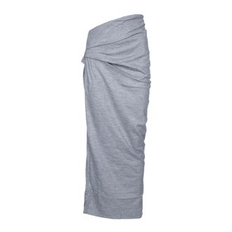 Entire studios Entire Studios, Femme, Jupes, Gris, Taille: 38 FR Jupe Maxi Asym&eacute;trique