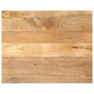 vidaXL Dessus de table 110x80x2,5cm rectangulaire bois massif manguier vidaXL