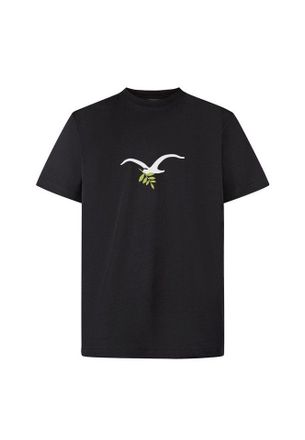 Cleptomanicx T-Shirt Peace mit l&auml;ssigem Frontprint